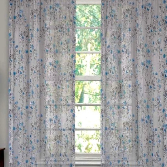 Comfort Bay | Accents | Comfort Bay Decorative Window Watercolor Blooms ...